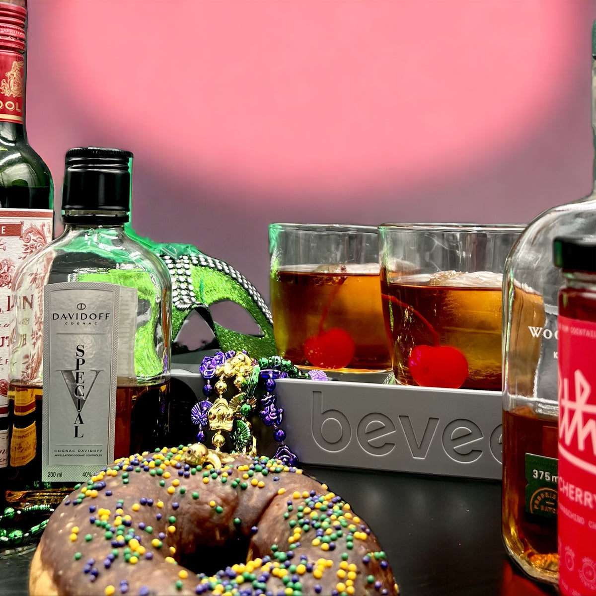 Mardi Gras - Vieux Carré drink – bevee